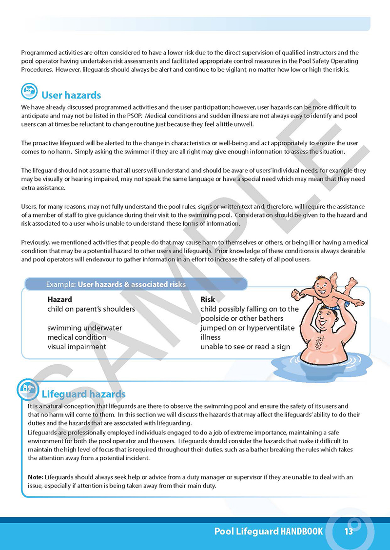 The Pool Lifeguard Handbook | Level 2 | Highfield