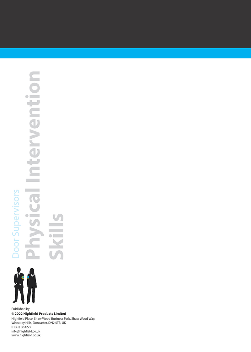 Physical Intervention Training | Course Book