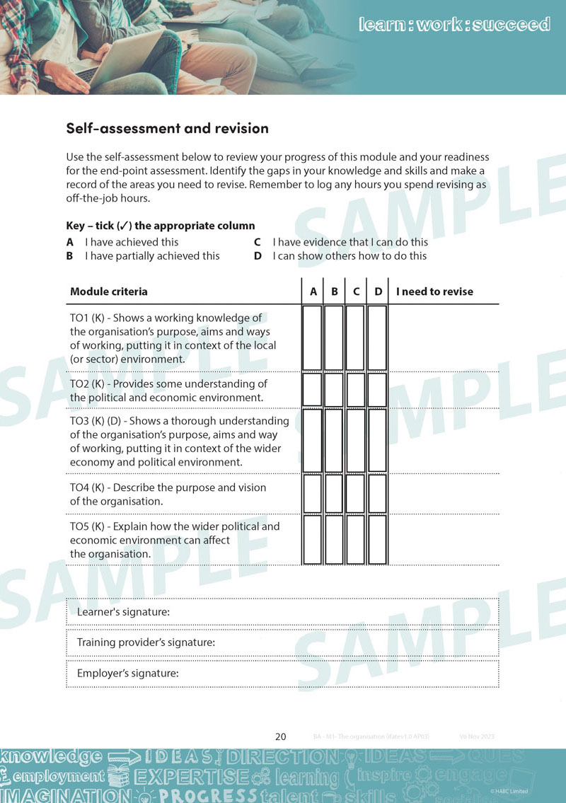 Level 3 Business Administrator | Apprenti-Kit | Highfield