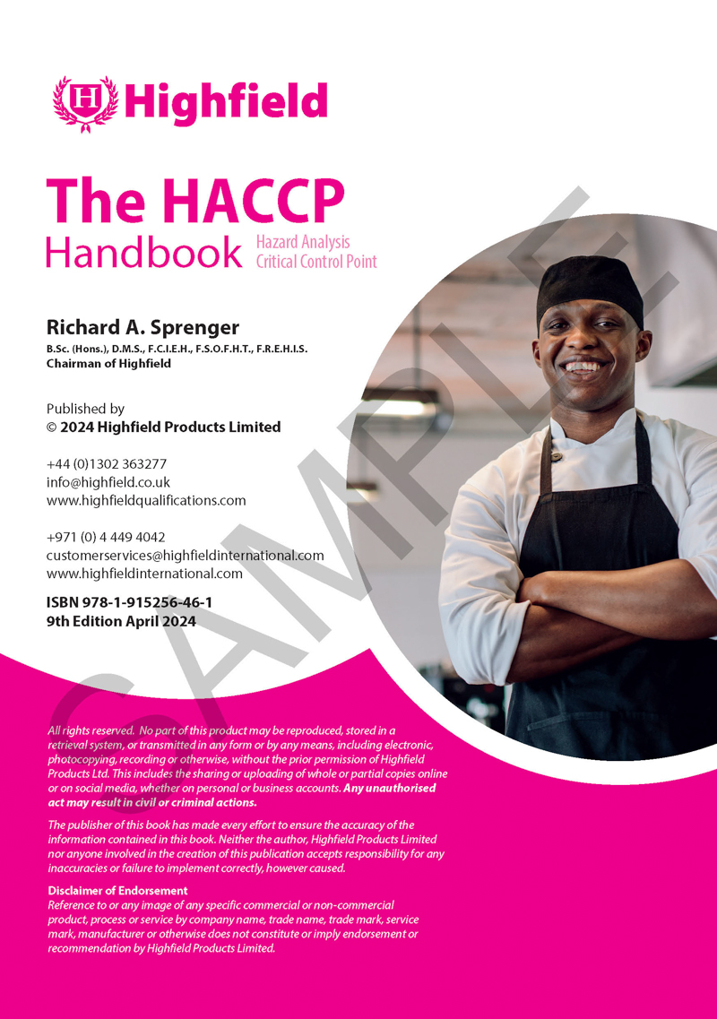 The HACCP Handbook | Quality Training Resource