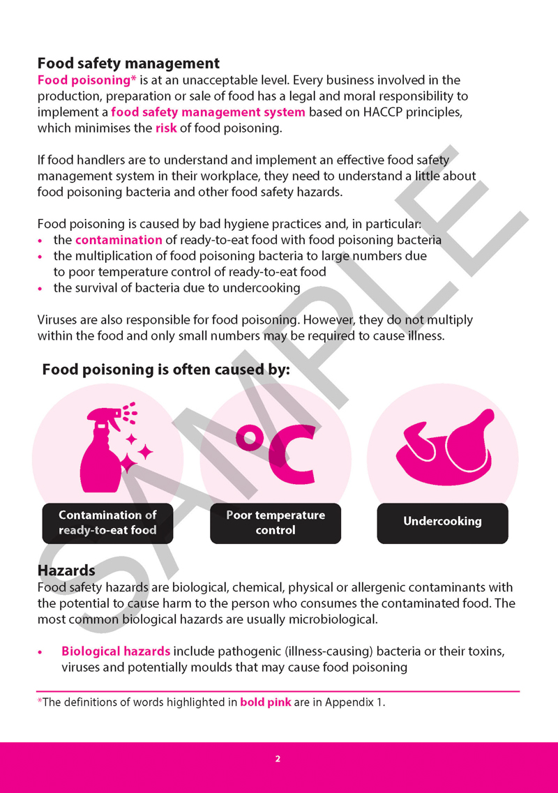The HACCP Handbook | Quality Training Resource