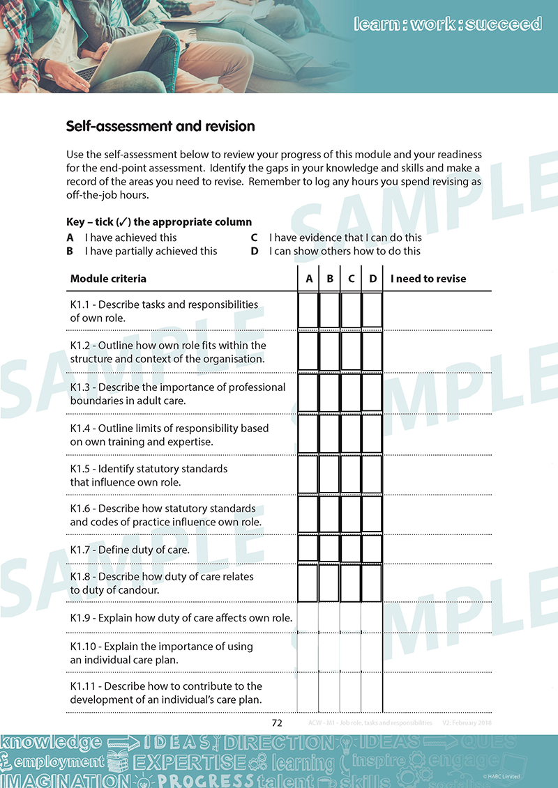 Adult Care Worker | Level 2 | Apprenti-Kit