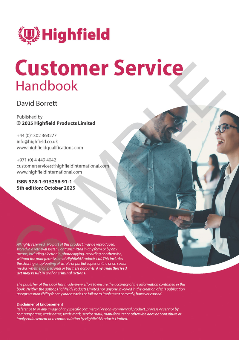 Customer Service Training | Level 2 | Handbook