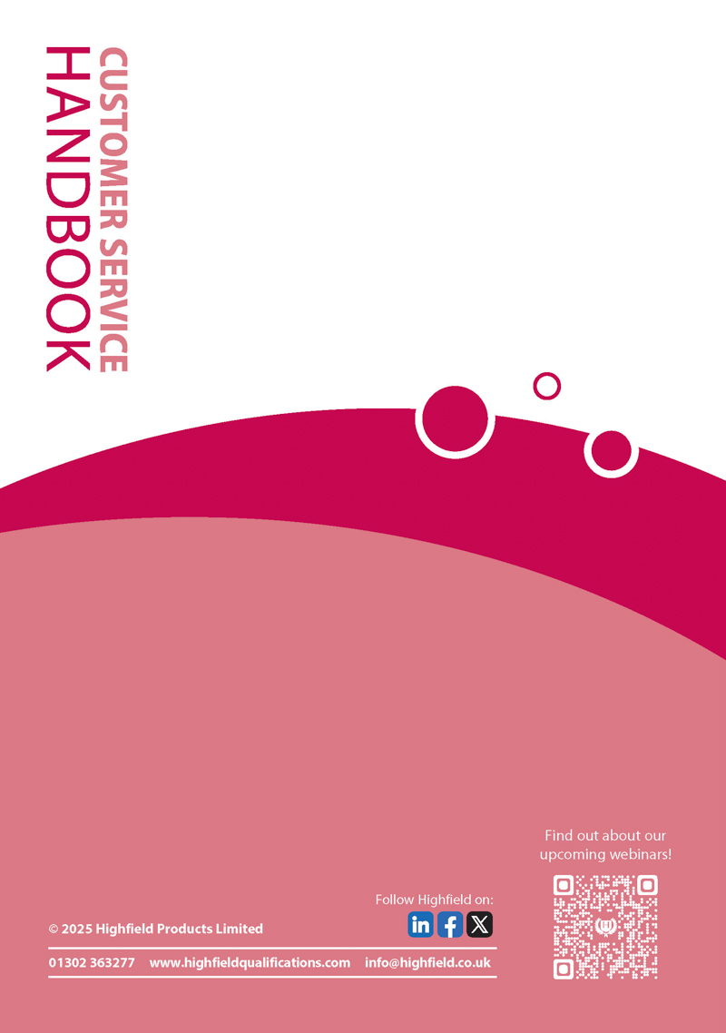 Customer Service Training | Level 2 | Handbook