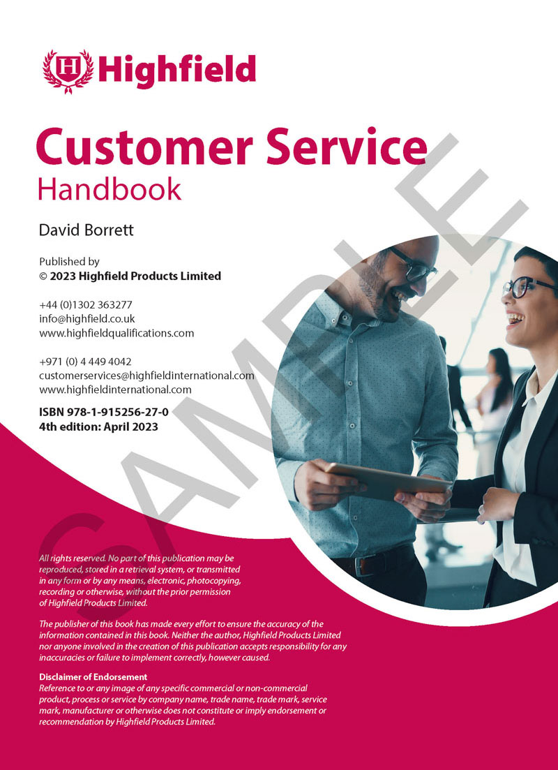 Customer Service Training | Level 2 | Handbook