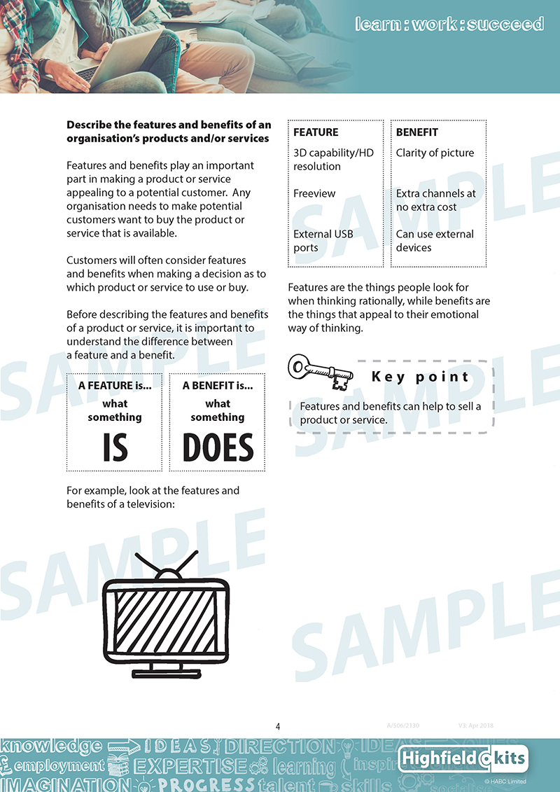 Customer Service Highfield-Kit | Level 2 Diploma