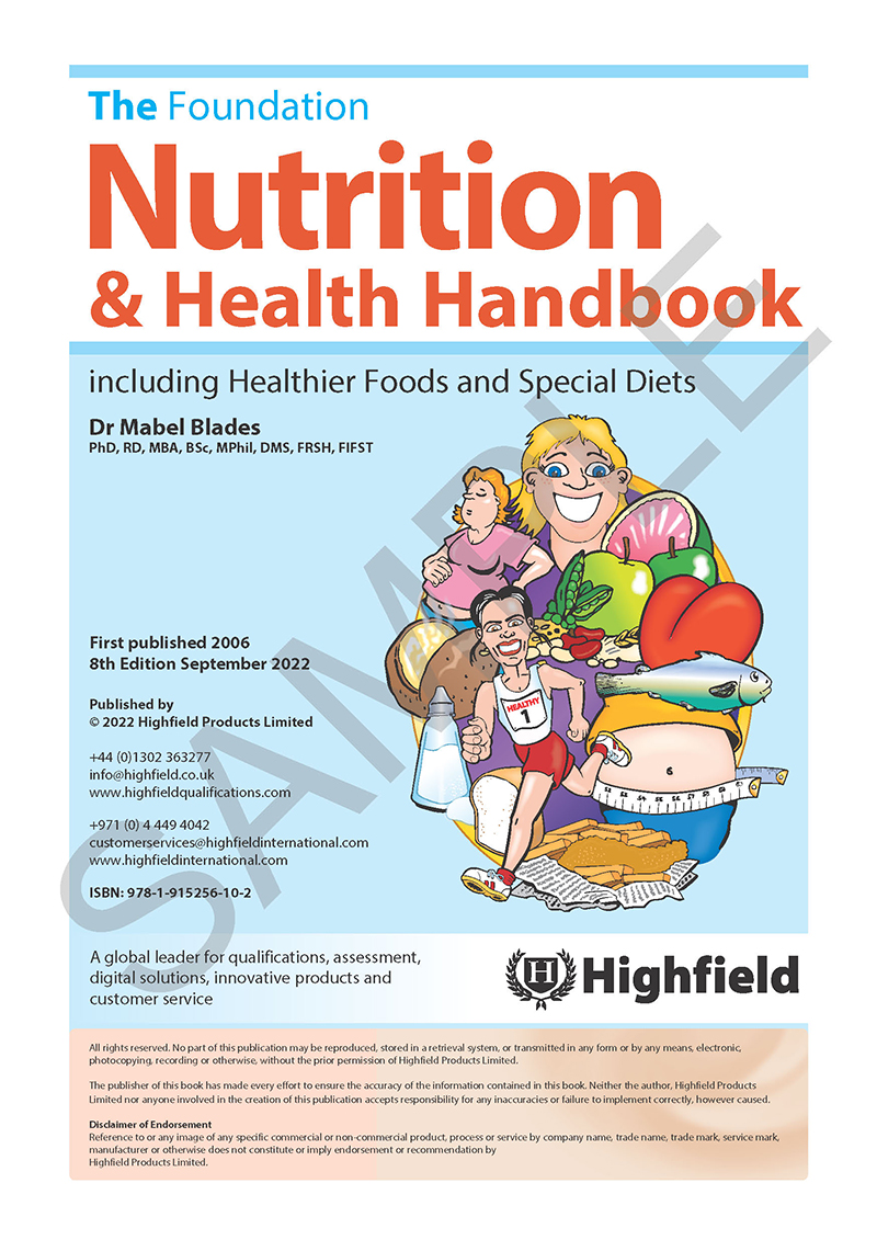 Nutrition & Health | Foundation | Training Handbook
