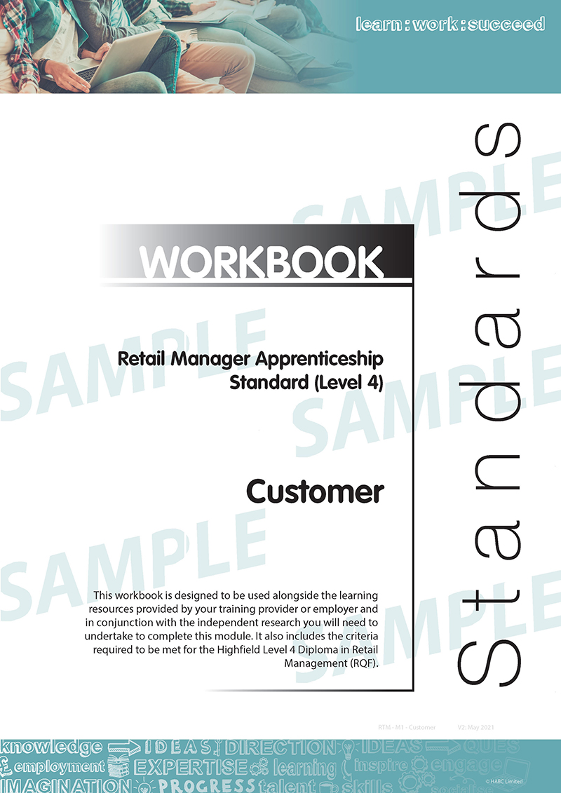 Level 4 Retail Manager | Apprenti-Kit | Highfield