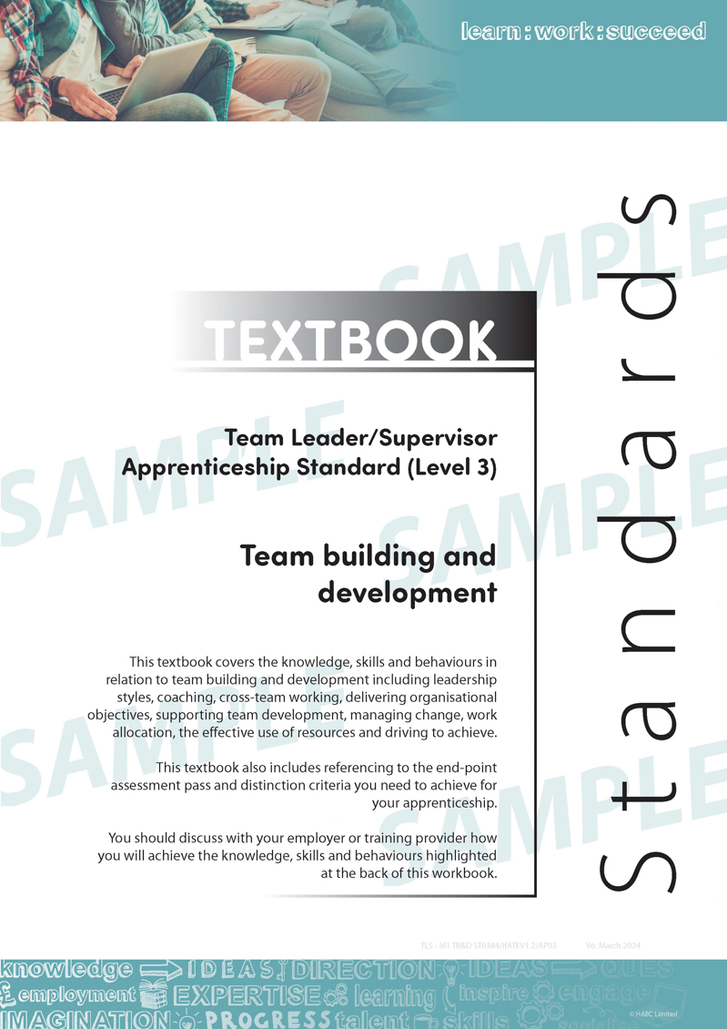 Level 3 Team Leader/Supervisor | Apprenti-Kit | Highfield