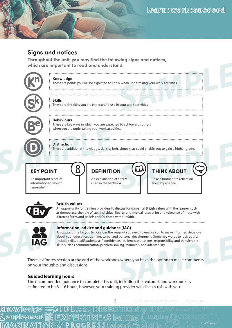 Level 3 Team Leader/Supervisor | Apprenti-Kit | Highfield