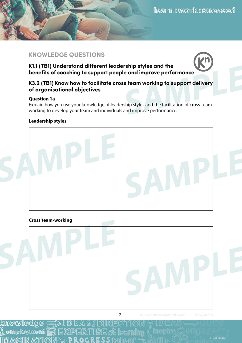 Level 3 Team Leader/Supervisor | Apprenti-Kit | Highfield